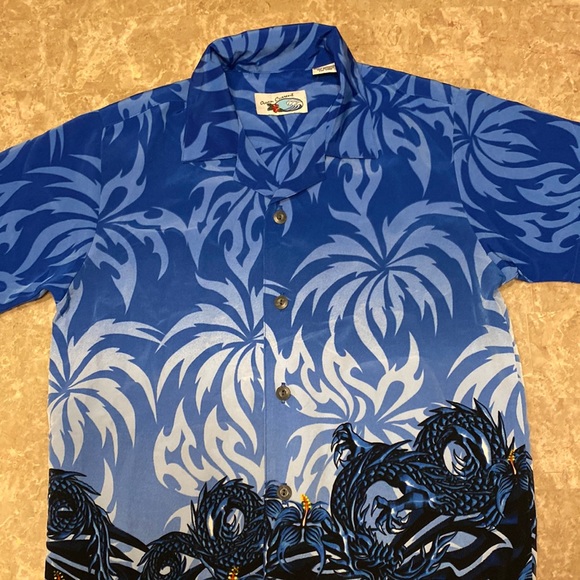 Ocean Current | Shirts & Tops | Vintage Boys Button Down Dress Shirt ...